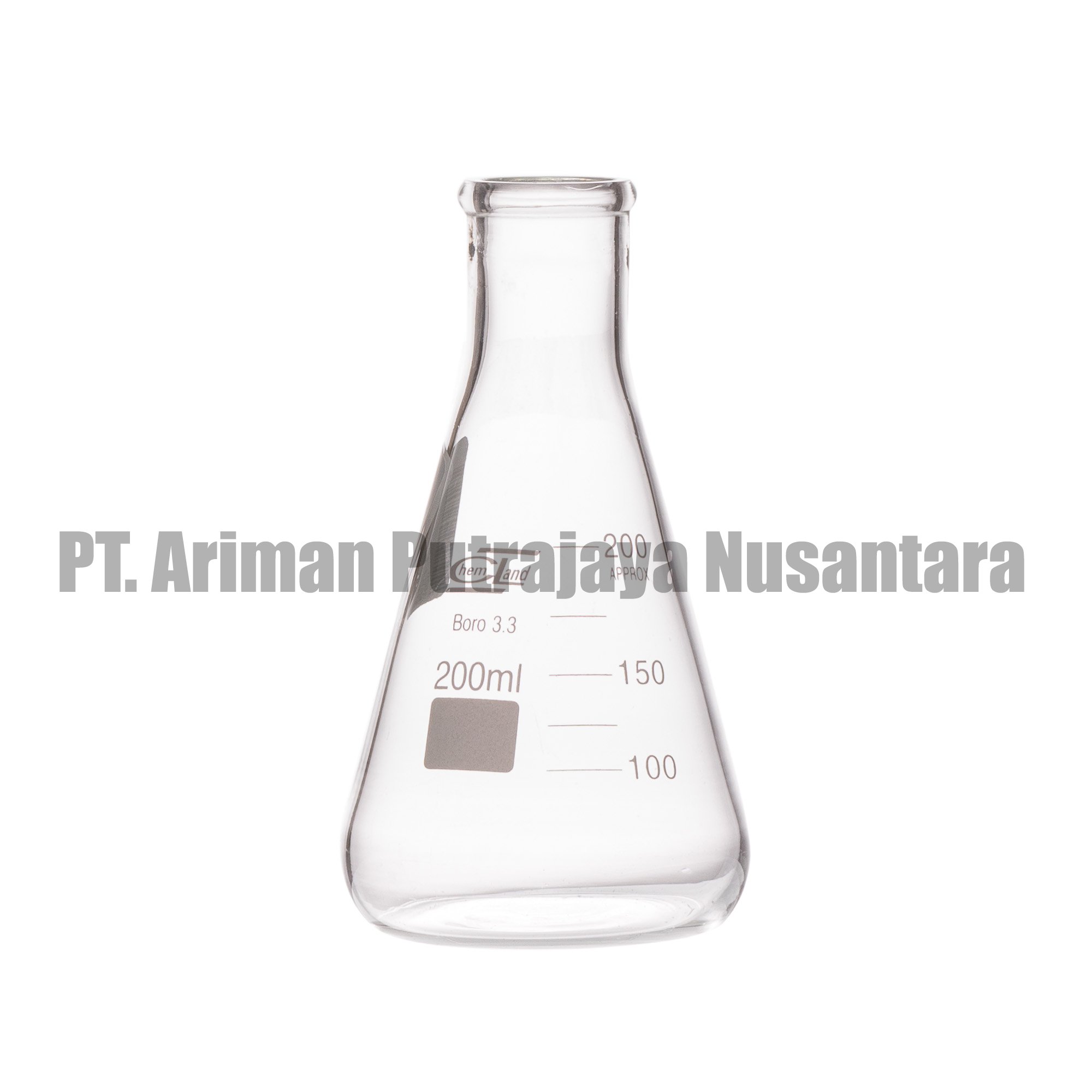 Erlenmeyer Kaca Pyrex 200ml - Toko Kimia Online
